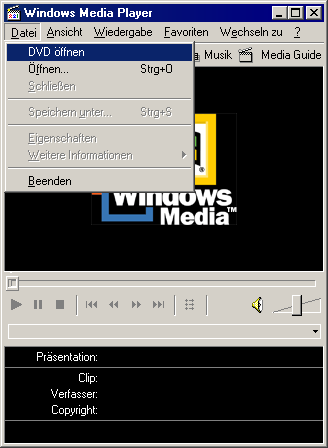 Windows 98 - DVD Filme mit dem Windows Media Player abspielen - WINDOWS ...